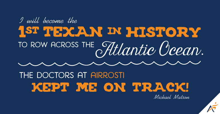 Airrosti – “Patient Story: Rowing Records” – MICHAEL L MATSON